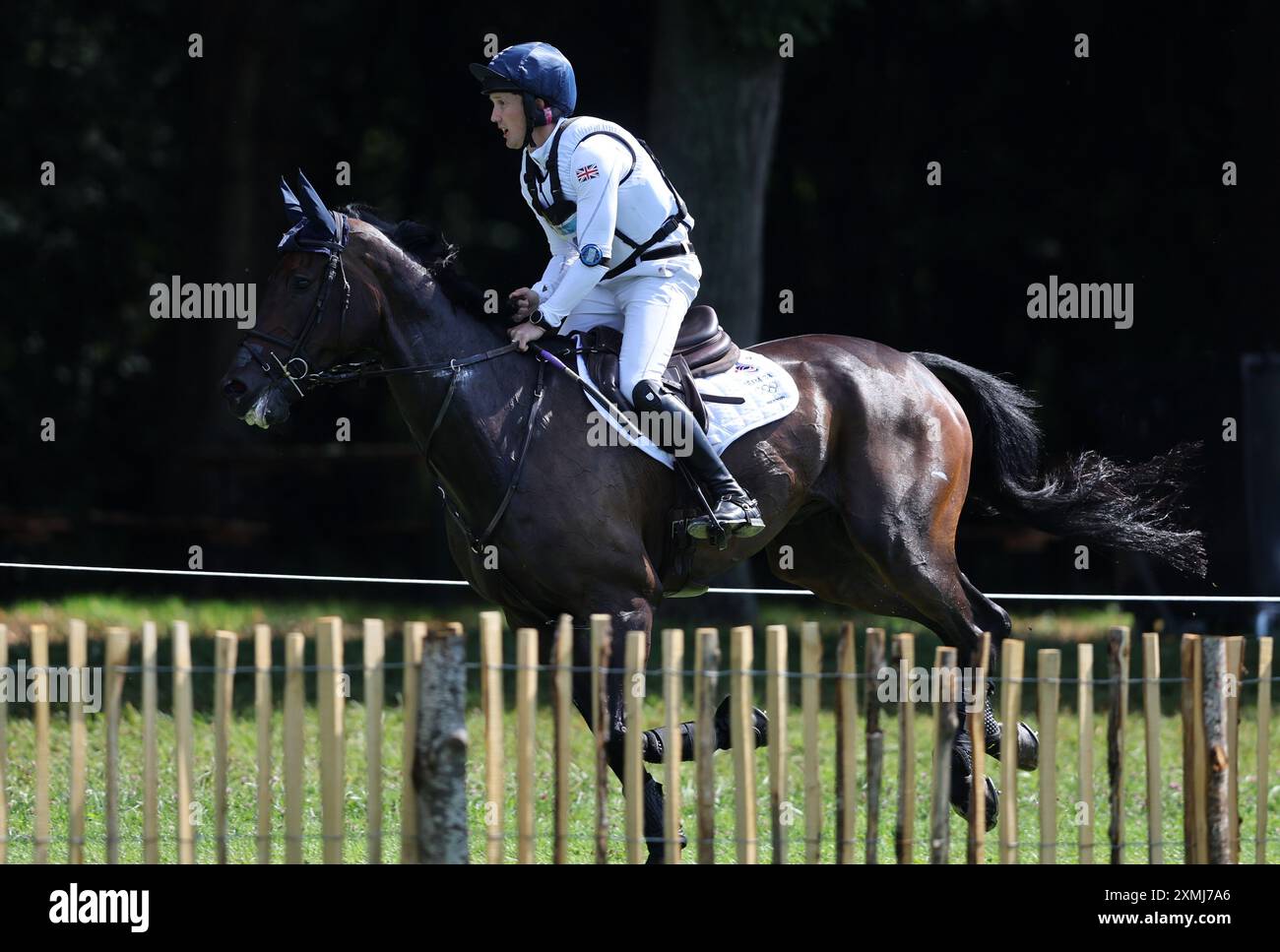 VERSAILLES, FRANCE - JULY 28: McEWEN Tom and horse JL Dublin of Great ...