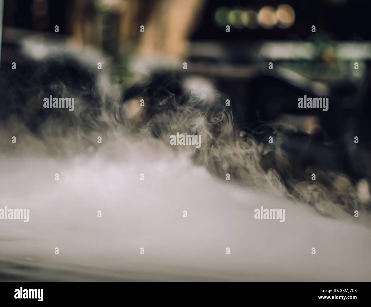 Water droplets Smoke clouds fog Mystic texture dark background Unusual ...