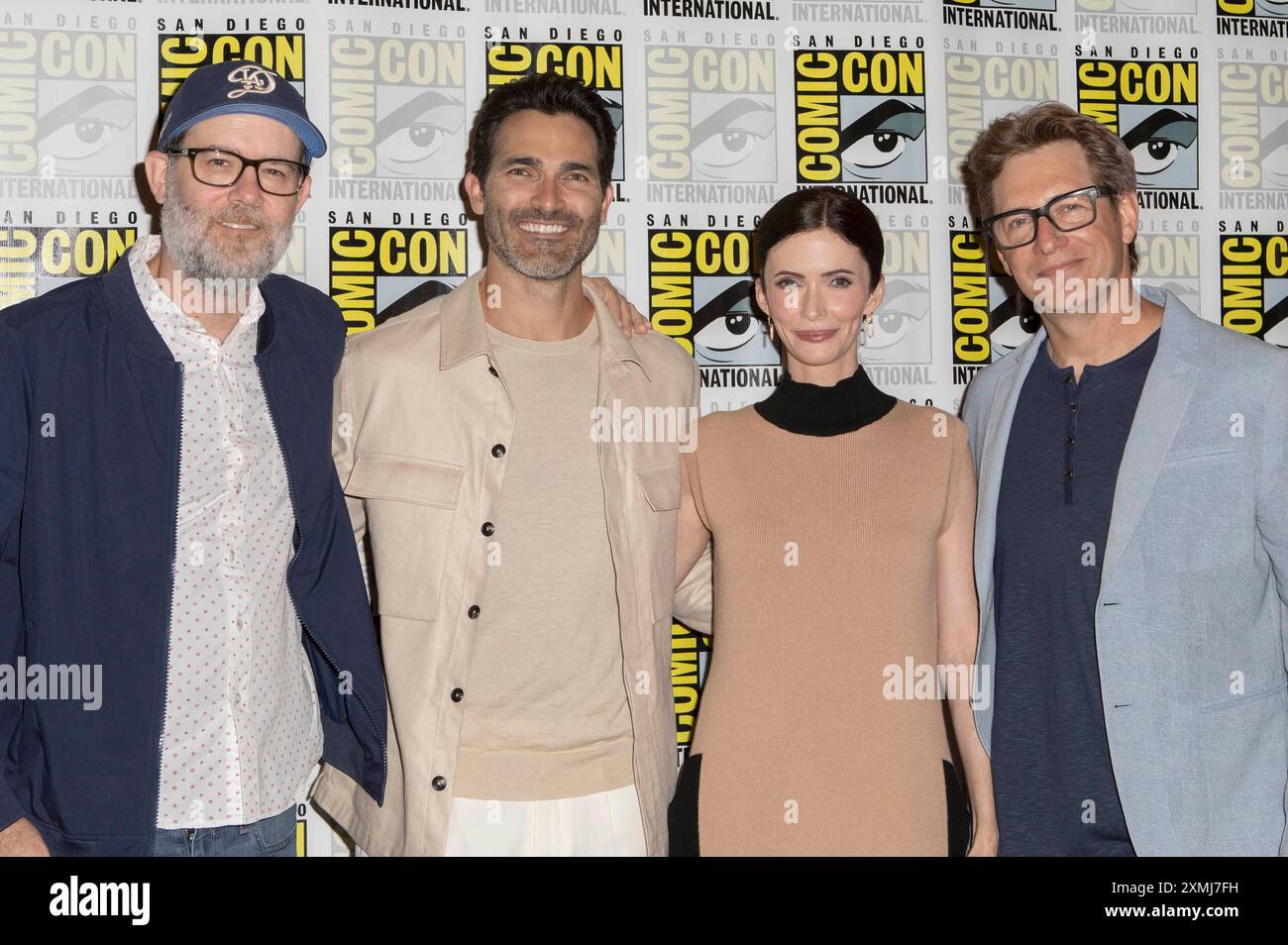 Todd Helbing, Tyler Hoechlin, Elizabeth Tullock und Brent Fletcher beim ...