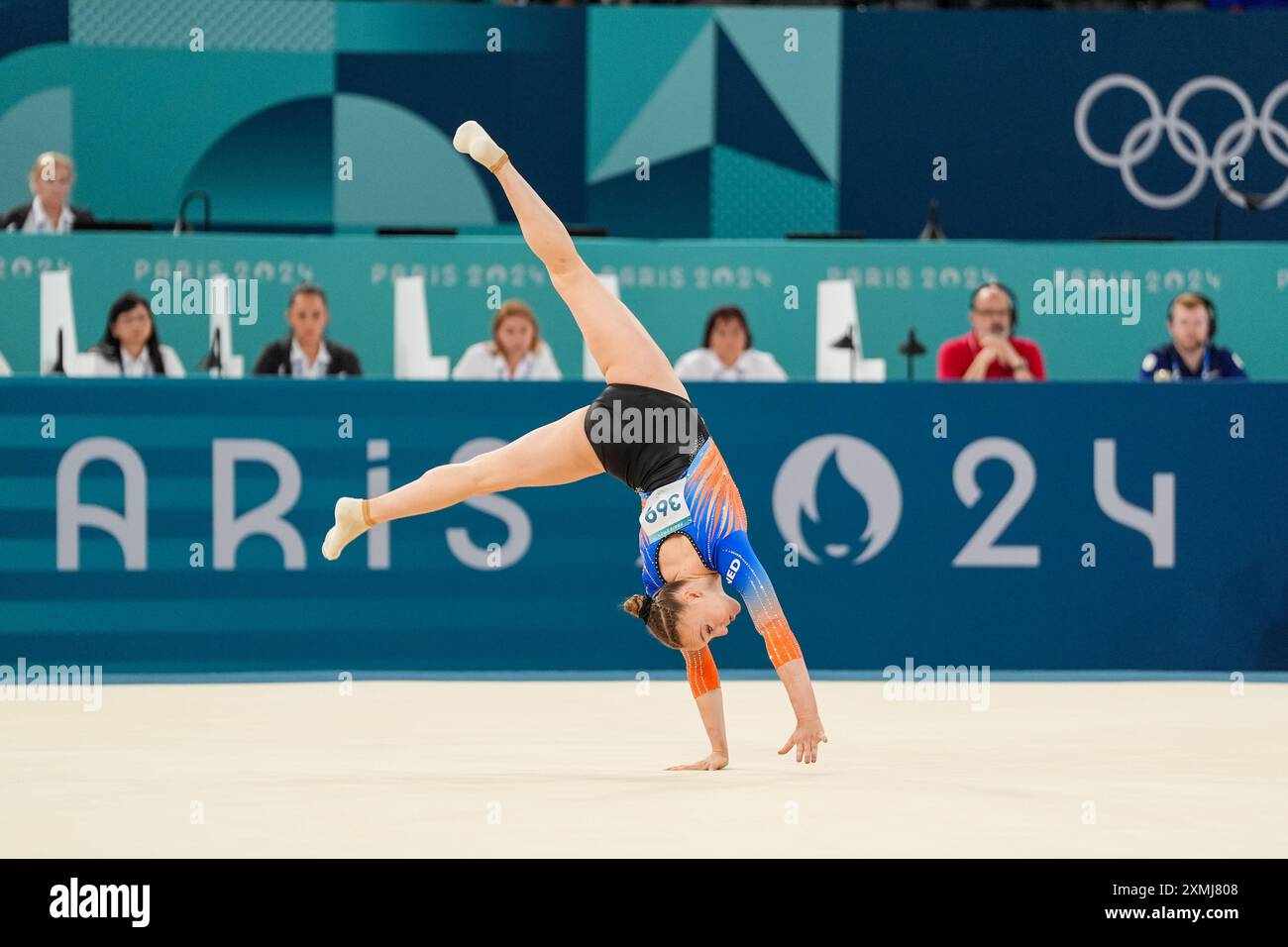 Paris, France. 28th July, 2024. PARIS, FRANCE - JULY 28: Tisha Volleman ...