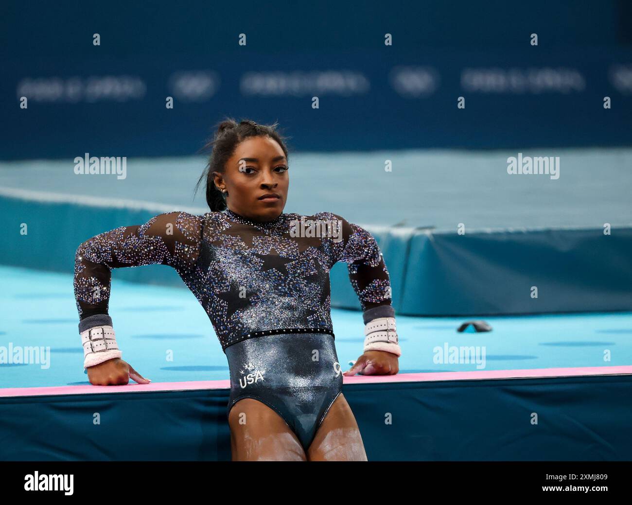 Paris, Ile de France, France. 28th July, 2024. Simone Biles of the ...