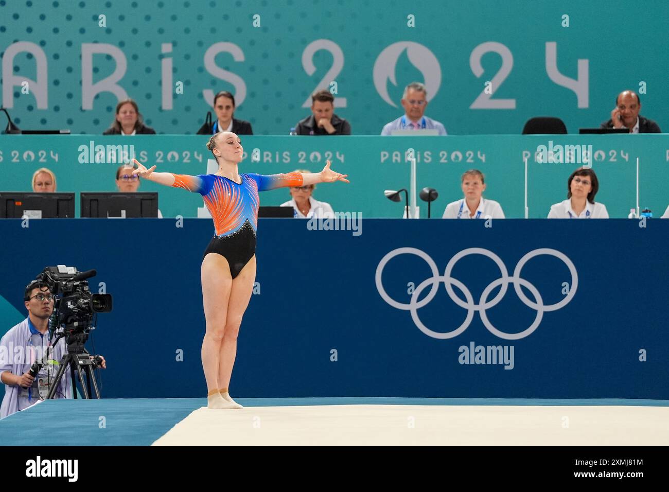 Paris, France. 28th July, 2024. PARIS, FRANCE - JULY 28: Tisha Volleman ...