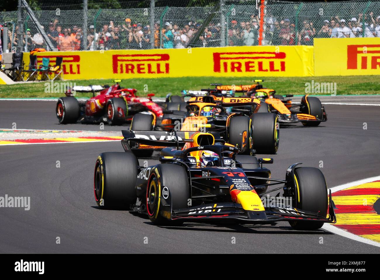 during the Formula 1 Rolex Belgian Grand Prix 2024, 14th round of the ...