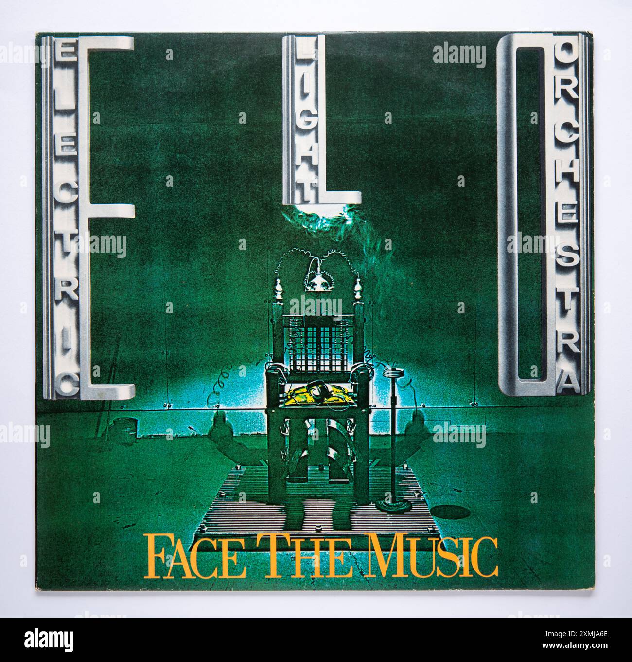 LP cover of Face the Music, the fifth studio album by the Electric ...