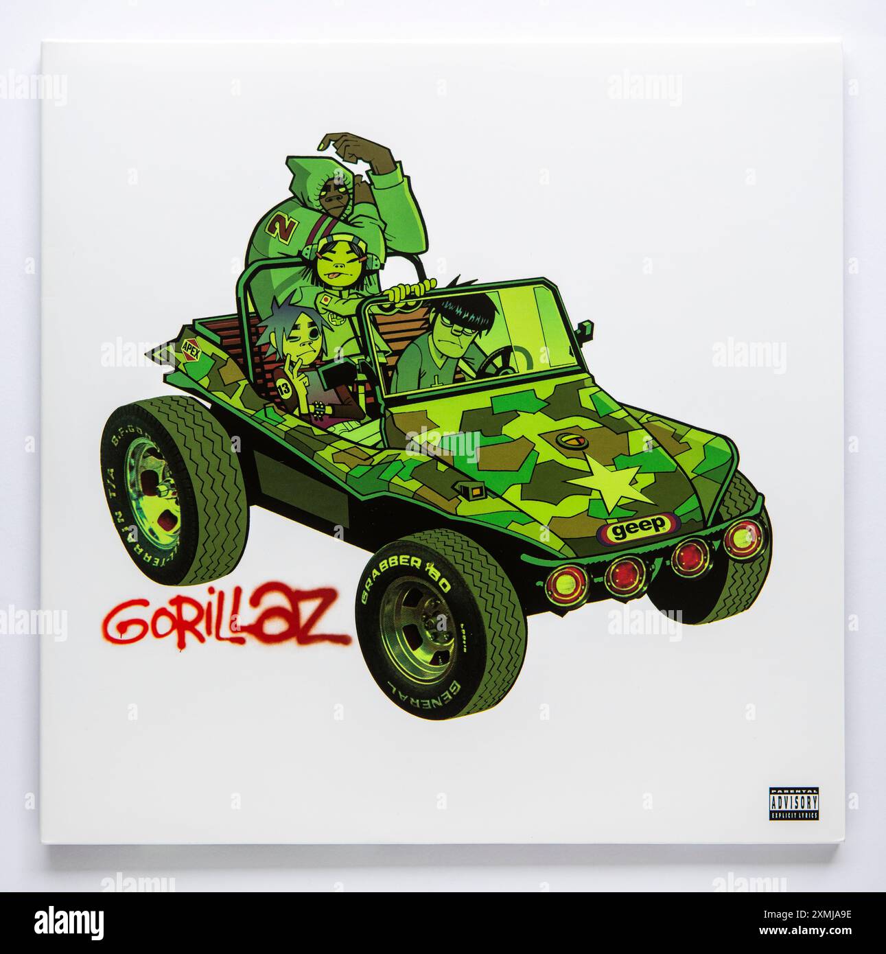 Vinyl LP cover of the self-titled debut album by British virtual band ...