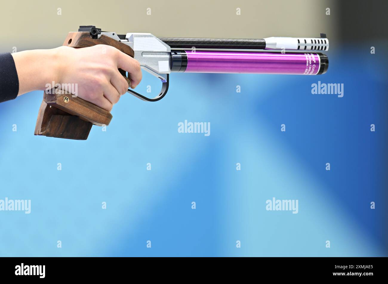 Chateauroux, France. 28th July, 2024. Olympics, Paris 2024, Shooting ...