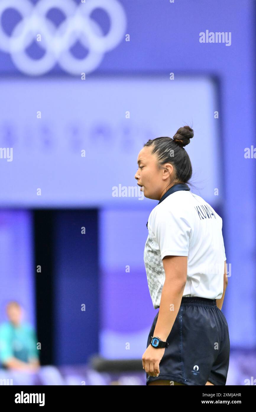 New Zeland vs China, KUWAI Ano (JPN) Referee, Rugby Sevens Women's Pool ...