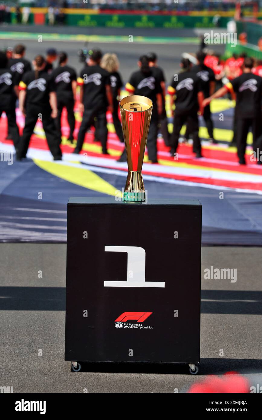 Spa Francorchamps, Belgium. 28th July, 2024. Grid atmosphere - race ...