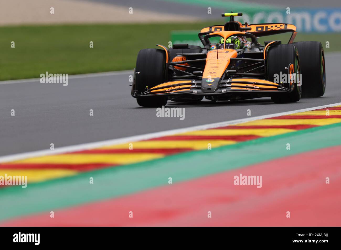 #4 Lando Norris GBR) McLaren F1 Team McLaren GBR) MCL38 Mercedes, during the 2024 Formula 1 ...