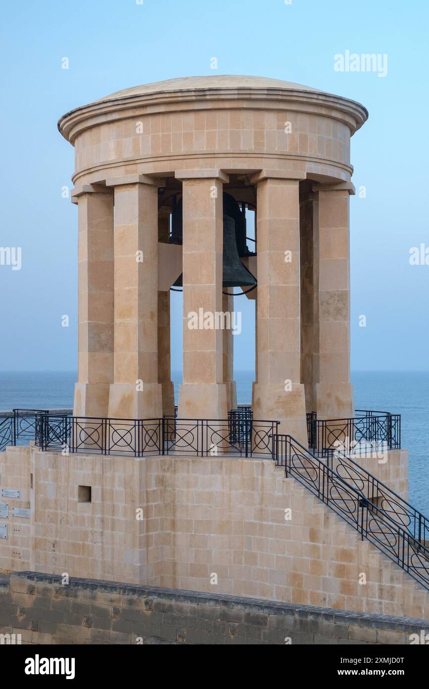 Siege Bell pavillion at the Siege Bell War Memorial commemorating ...
