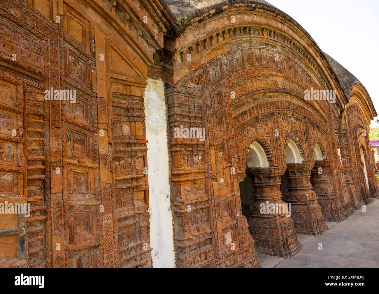The Pancharatna Govinda temple, Rajshahi Division, Puthia, Bangladesh ...