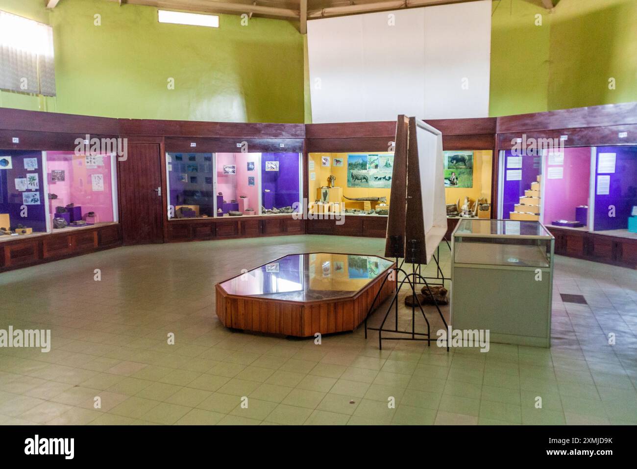 KAMPALA, UGANDA - MARCH 1, 2020: Exhibits in the Uganda Museum in ...