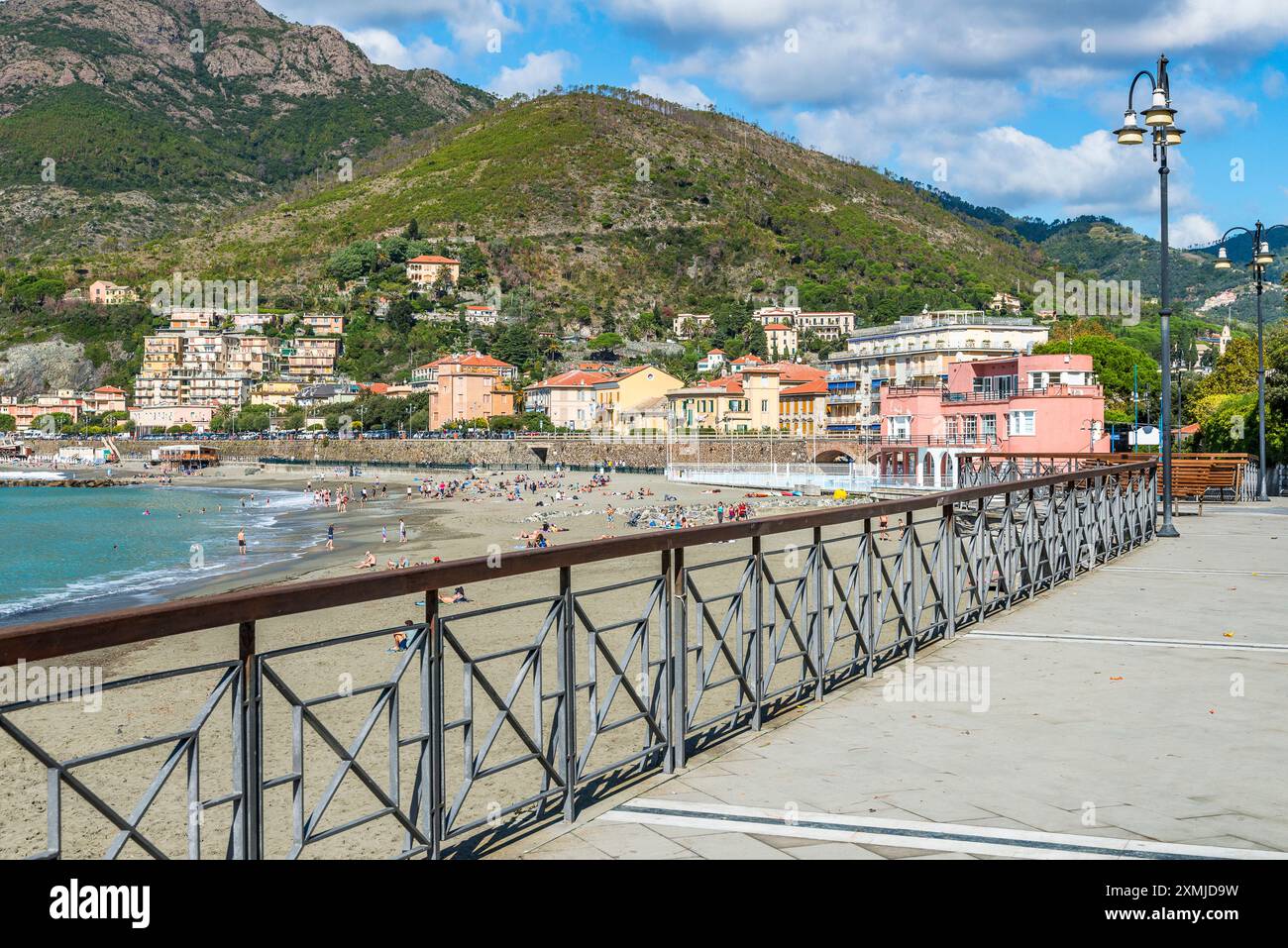 Levanto Village in Cinque Terre, Italy Stock Photo - Alamy