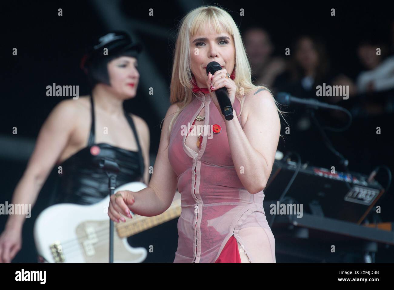 Glastonbury, UK. 30 Jun 2024. English singer-songwriter Paloma Faith ...