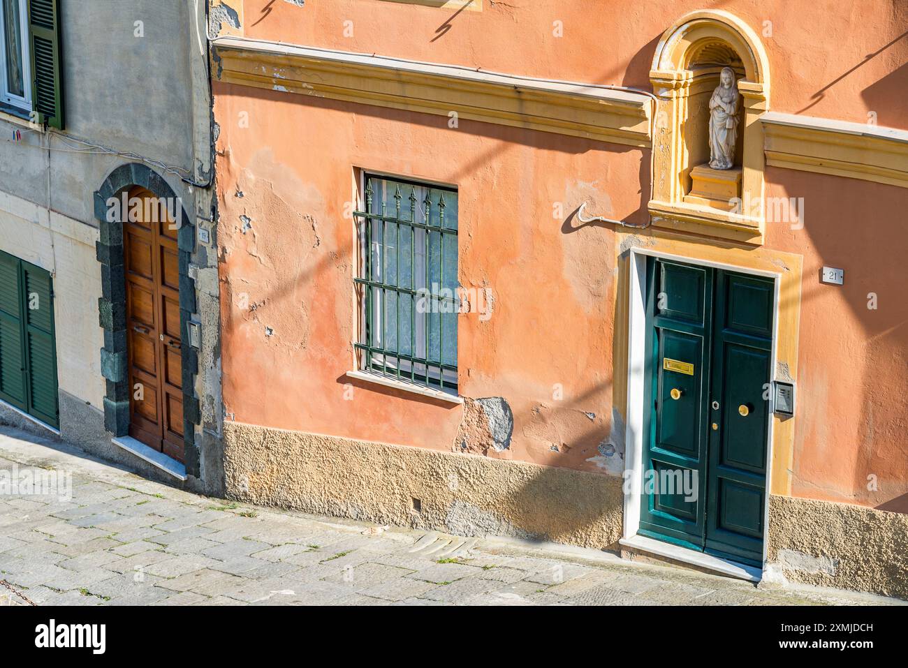 Levanto Village in Cinque Terre, Italy Stock Photo - Alamy
