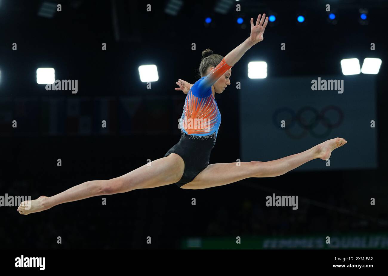 Paris, France. 28 July, 2024. Naomi Visser (Netherlands) competes ...