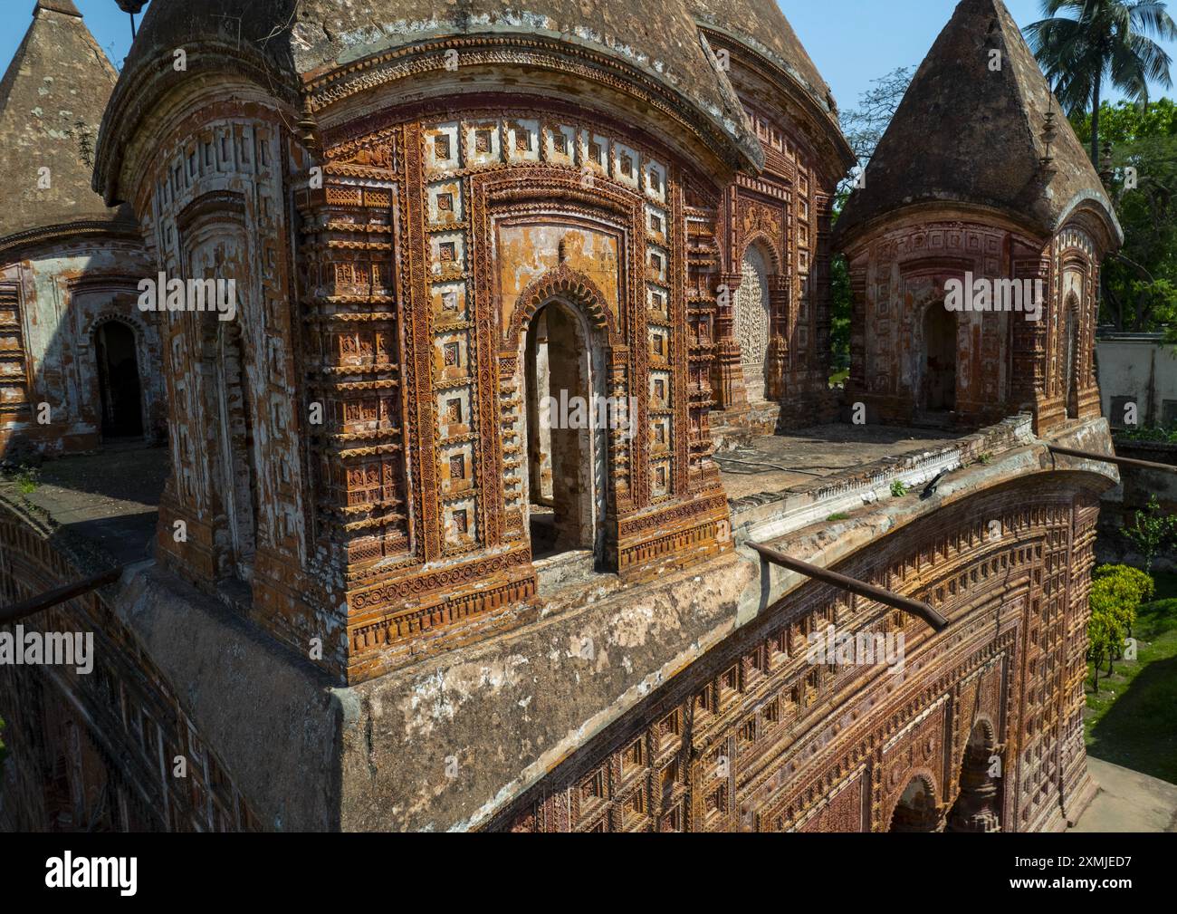 The Pancha Ratna Govinda temple, Rajshahi Division, Puthia, Bangladesh ...