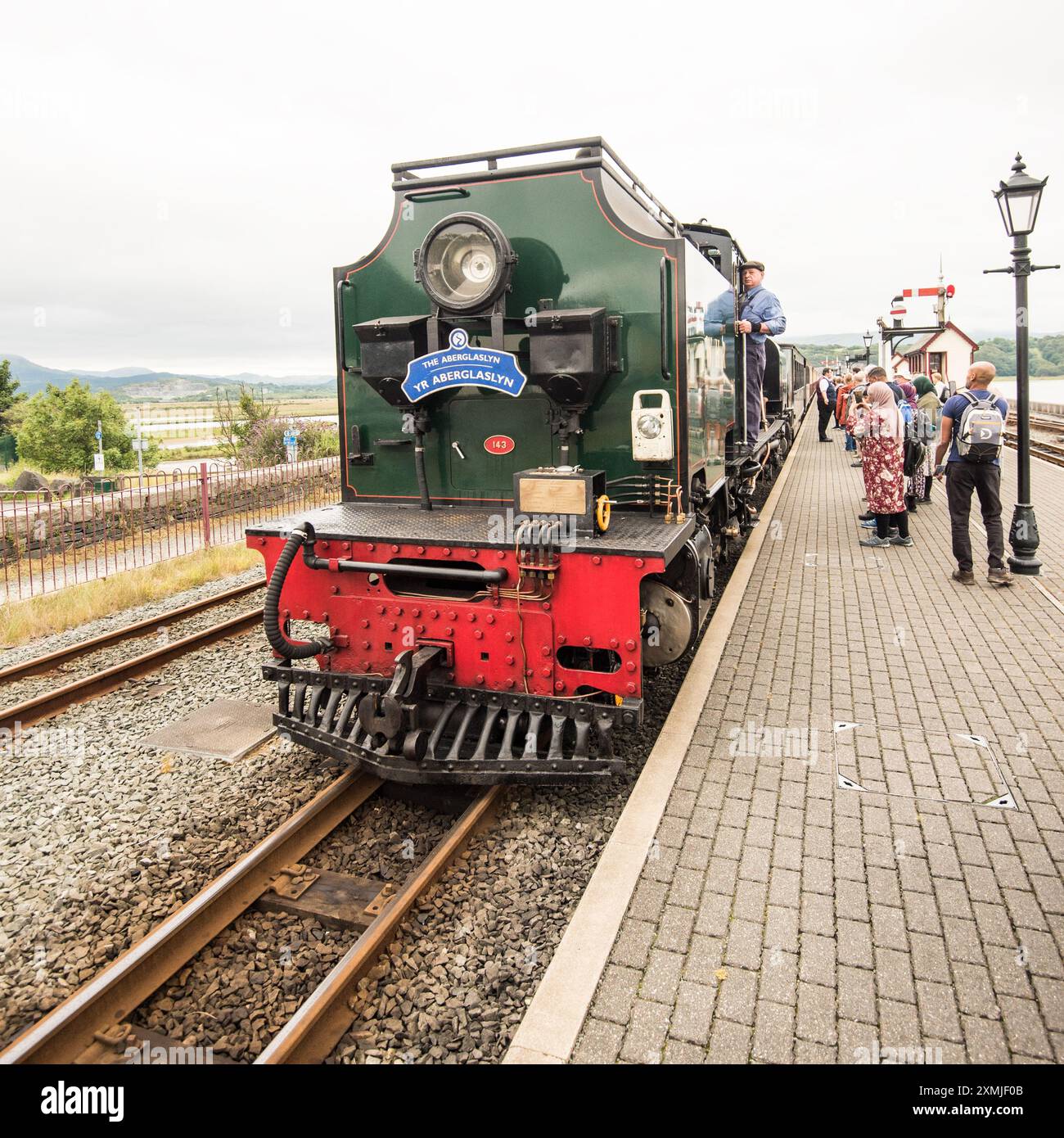 The Aberglaslyn on the Ffestiniog & Welsh Highland Railways a narrow ...