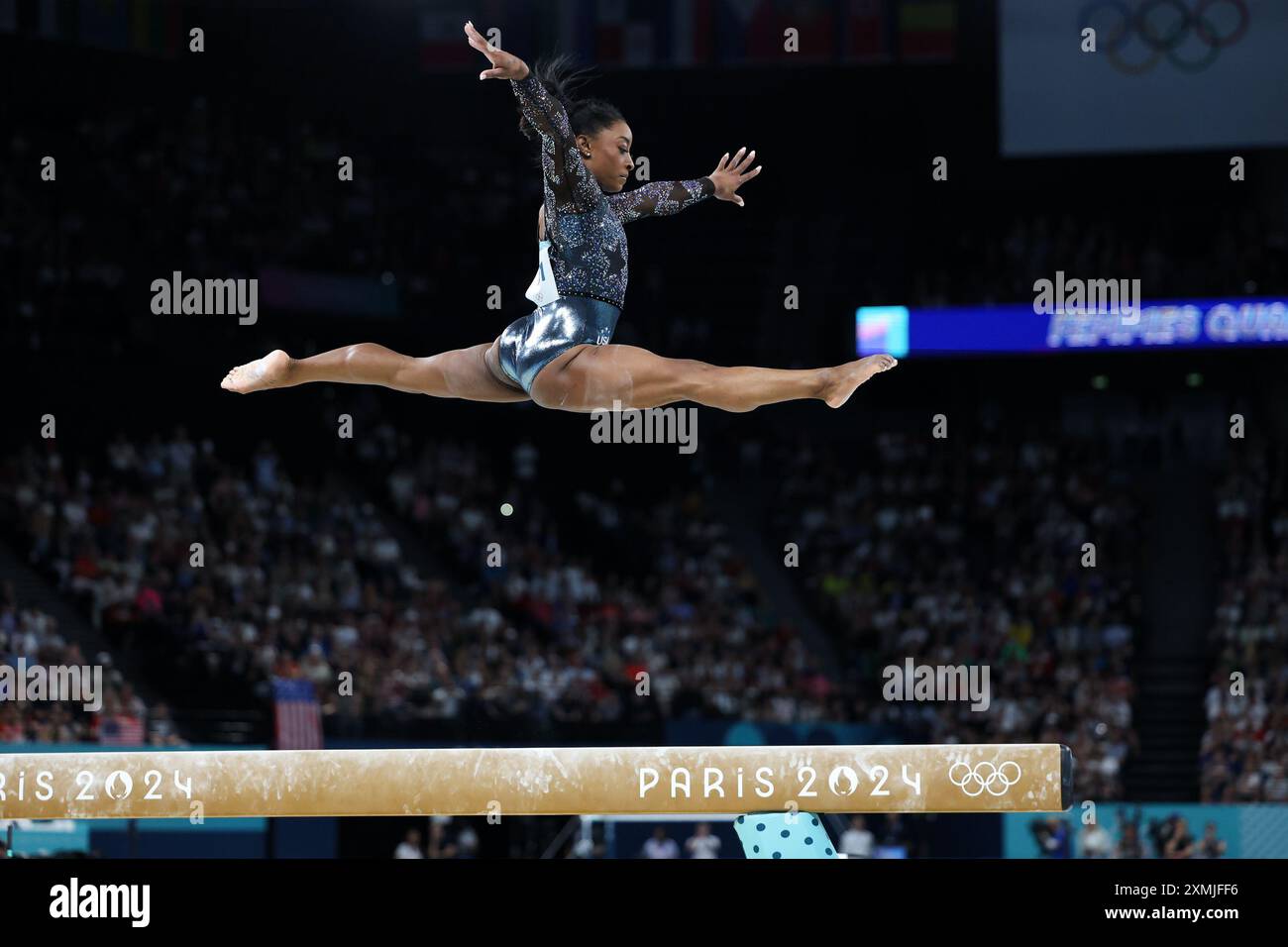 Paris, Ile de France, France. 28th July, 2024. Simone Biles of the ...