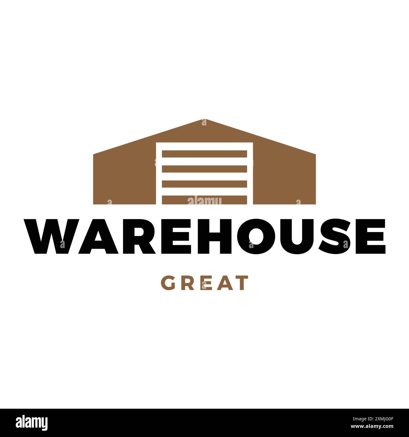 Warehouse building storage entrance Stock Vector Images - Alamy