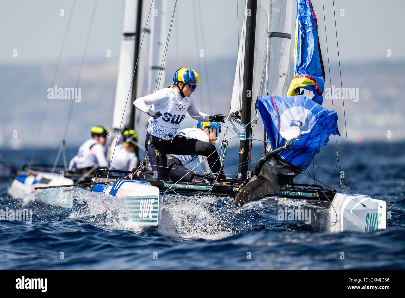 Emil Järudd and Hanna Jonsson of, Sweden. , . at a Mixed Multihull ...