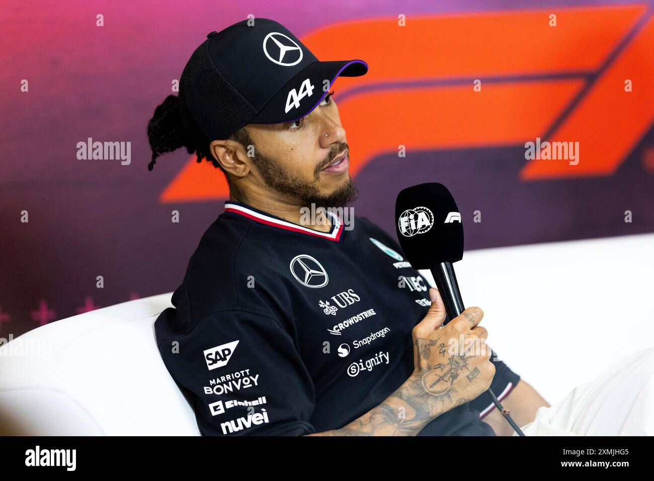 Spa-Francorchamps, Belgium. 28th July, 2024. #44 Lewis Hamilton (GBR ...