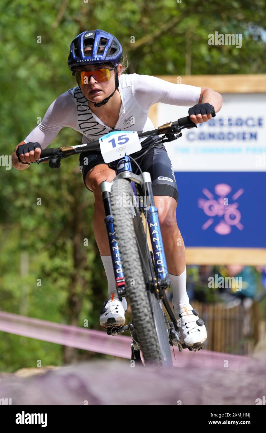 Paris, France. 28th July, 2024. Samara Maxwell of New Zealand competes ...