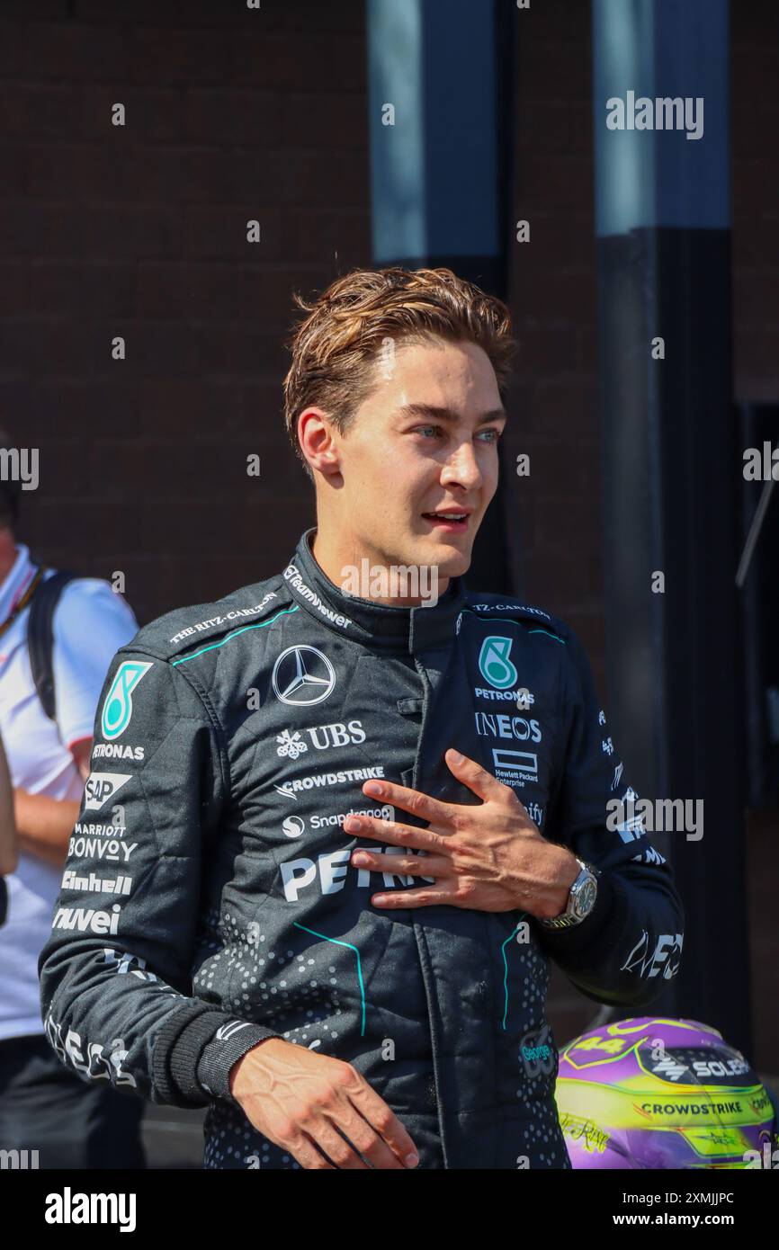 Spa, Monte Carlo, Belgium. 28th July, 2024. GEORGE RUSSELL disqualified ...