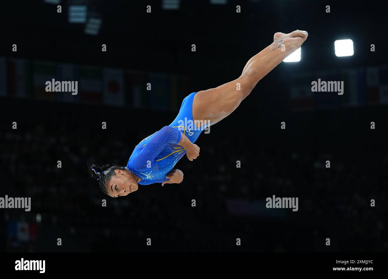 Paris, France. 28 July, 2024. Luisa Blanco (Colombia) competes during ...