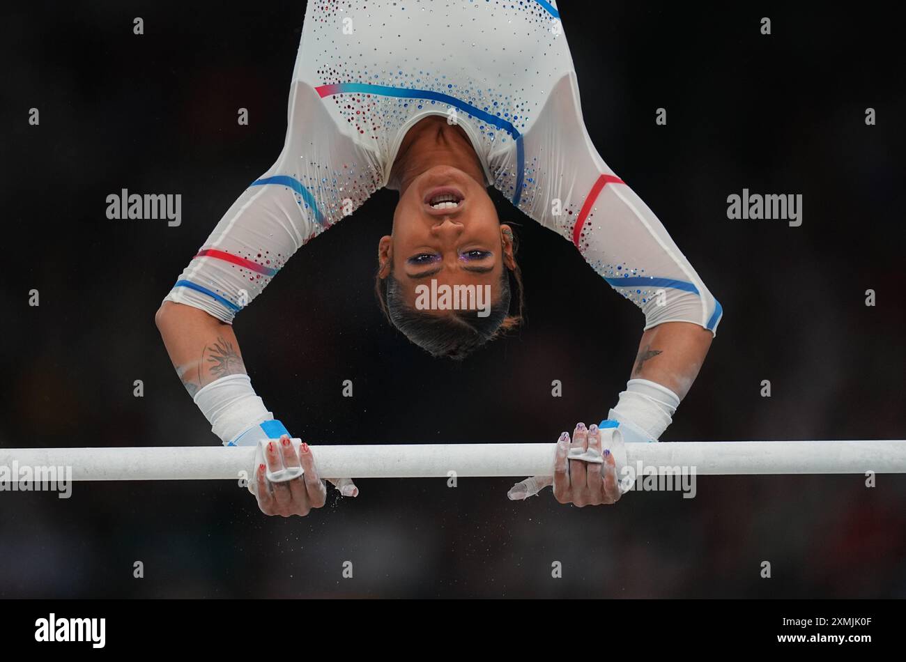 Paris, France. 28 July, 2024. Marine Boyer (France) competes during the ...