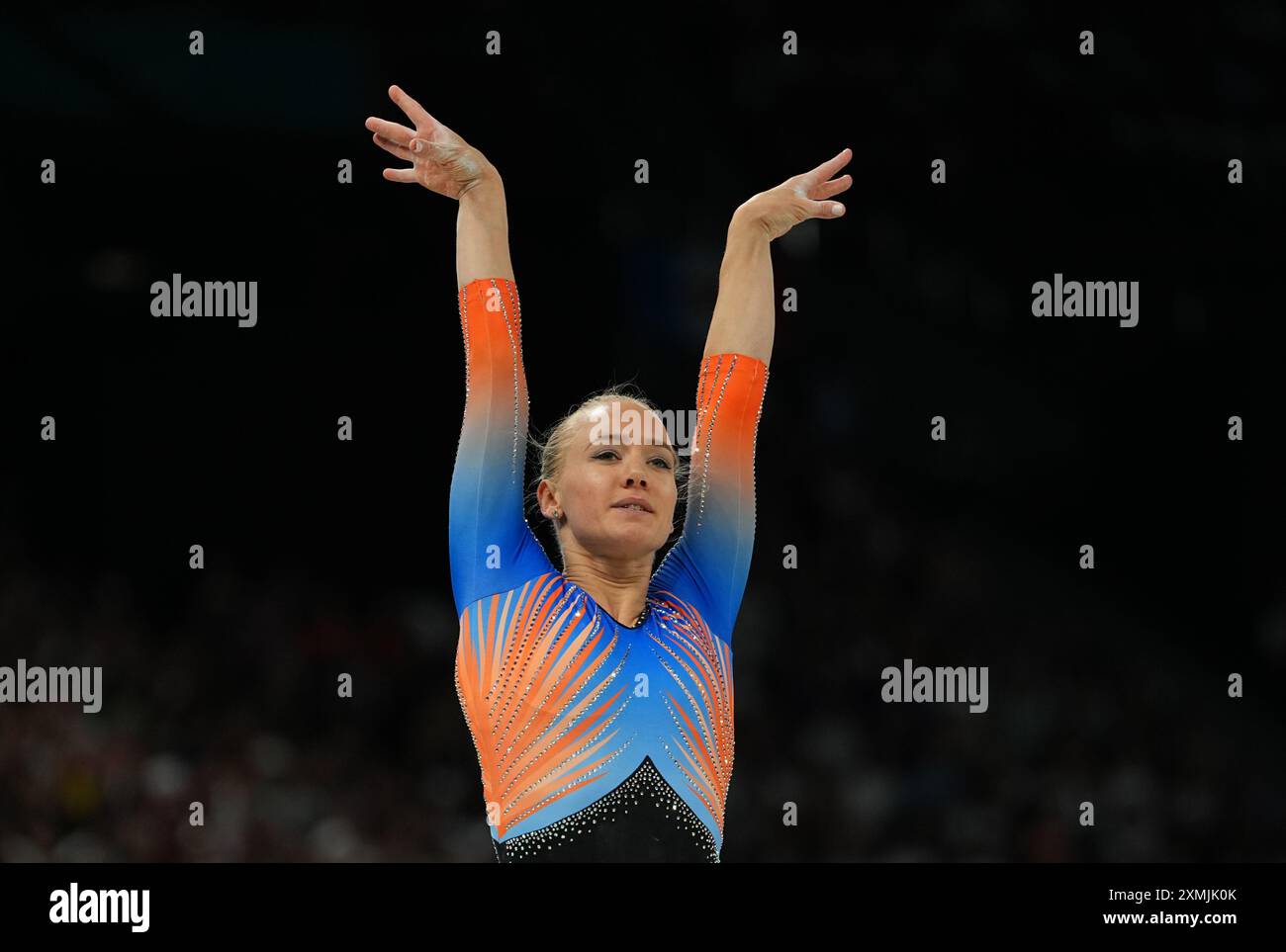 Paris, France. 28 July, 2024. Lieke Wevers (Netherlands) competes ...