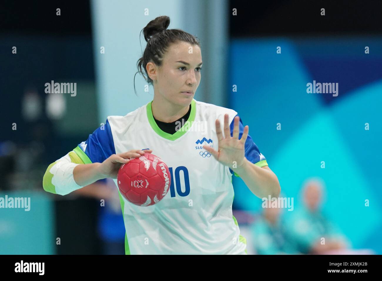 Tjasa Stanko of Slovenia, Handball, Women's Preliminary Round Group A ...