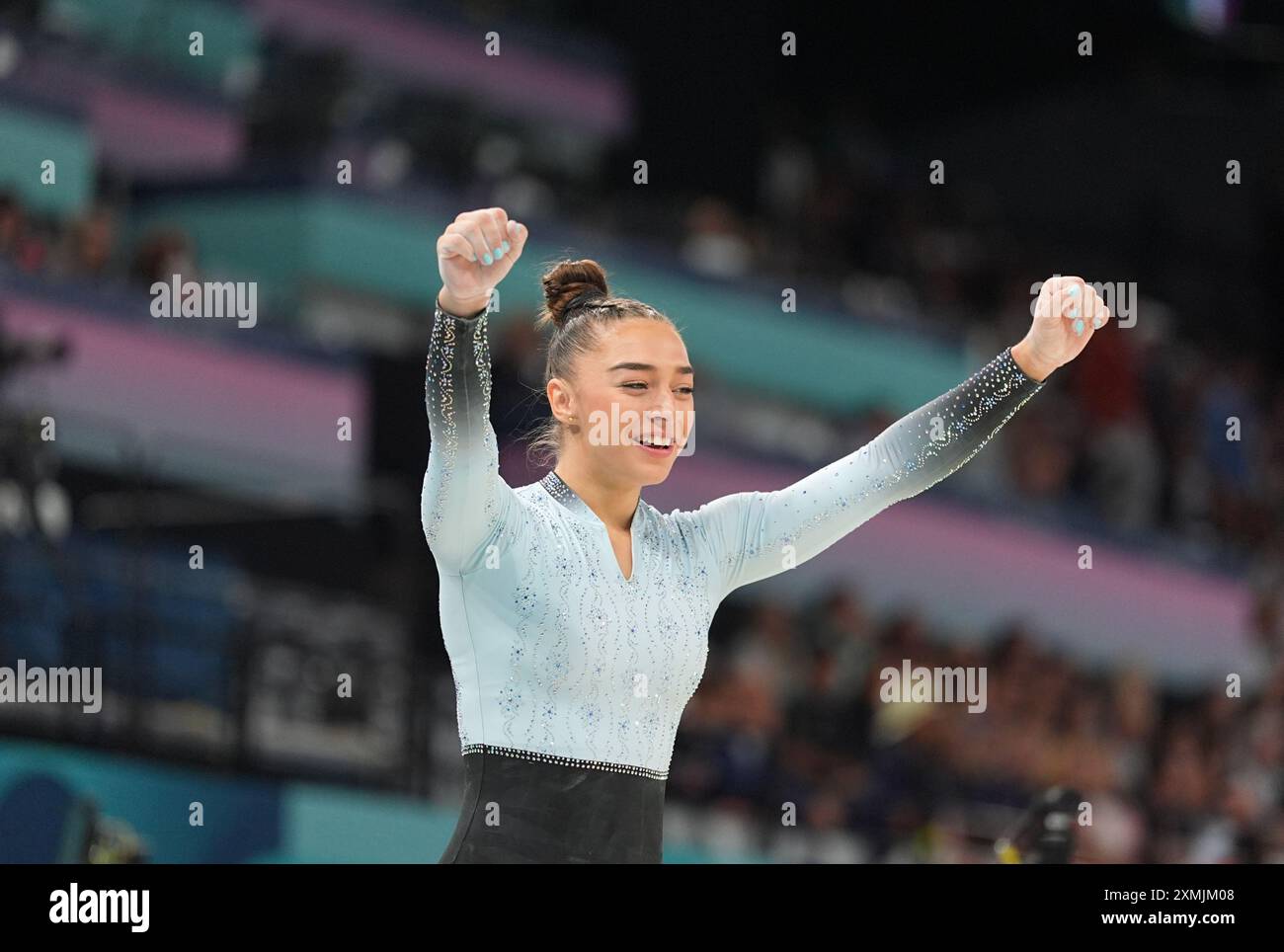 Paris, France. 1 January, 2024. Lena Bickel (Switzerland) competes ...