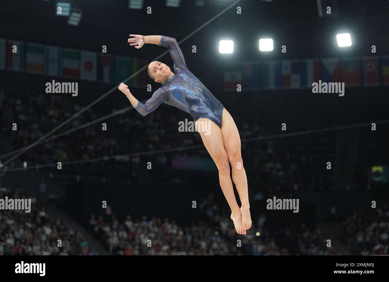 Paris, France. 1 January, 2024. Valentina Georgieva (Bulgaria) competes ...