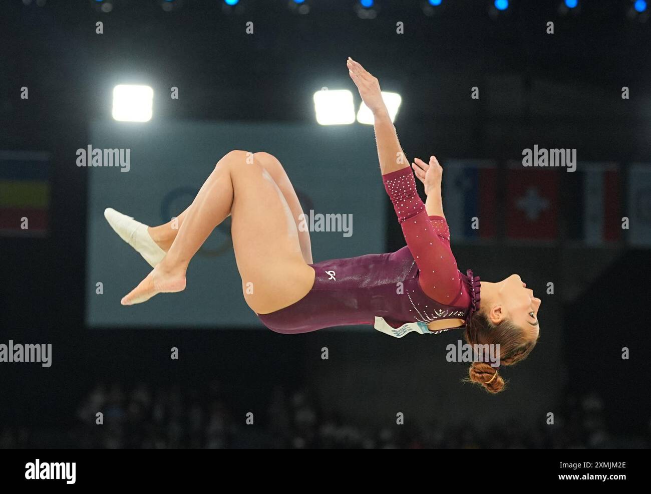 Paris, France. 28 July, 2024. Ahtziri Sandoval (Mexico) competes during ...