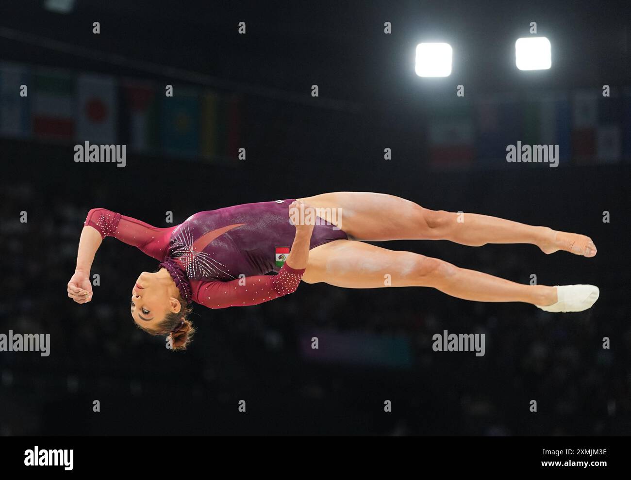 Paris, France. 28 July, 2024. Ahtziri Sandoval (Mexico) competes during ...