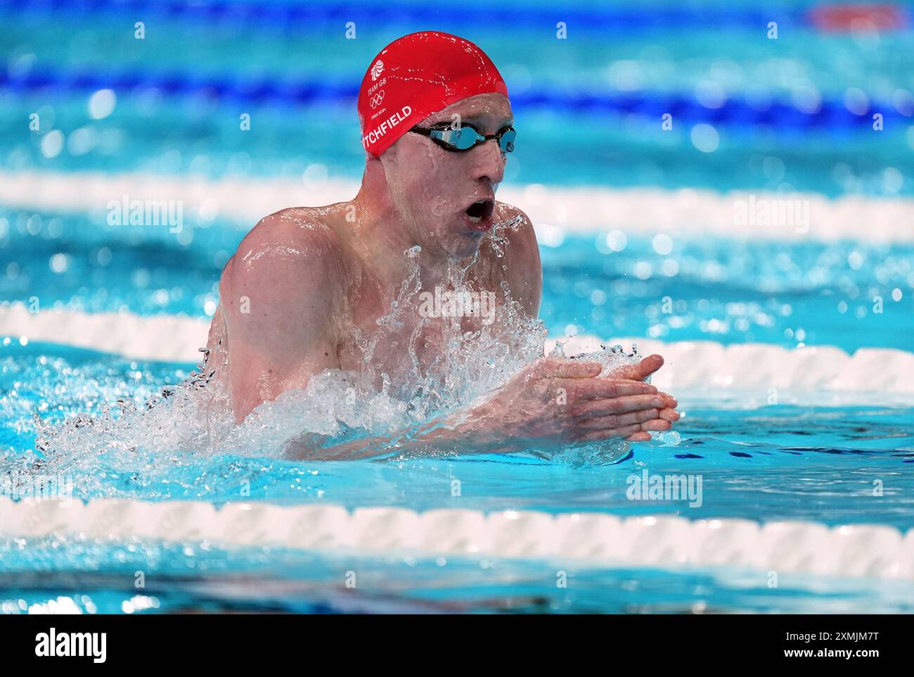 Great Britain's Max Litchfield during the Men's 400m Individual Medley ...