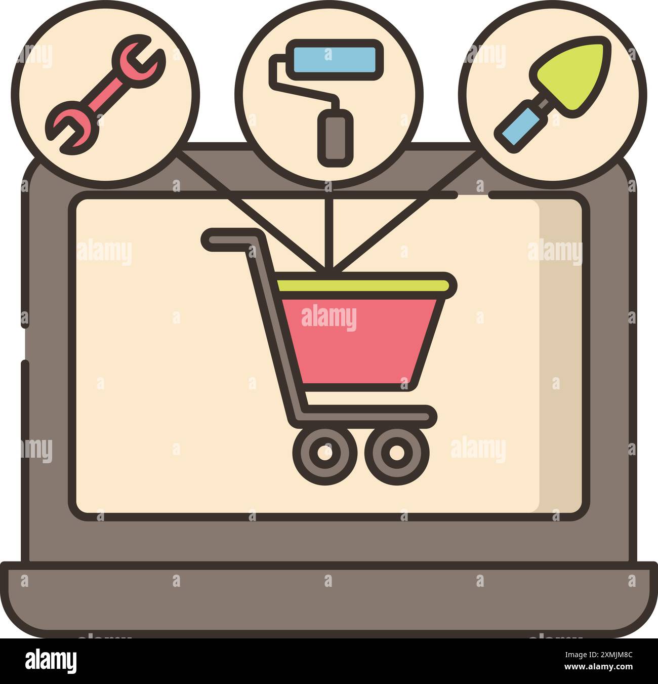 One stop shop vector vectors hi-res stock photography and images - Alamy