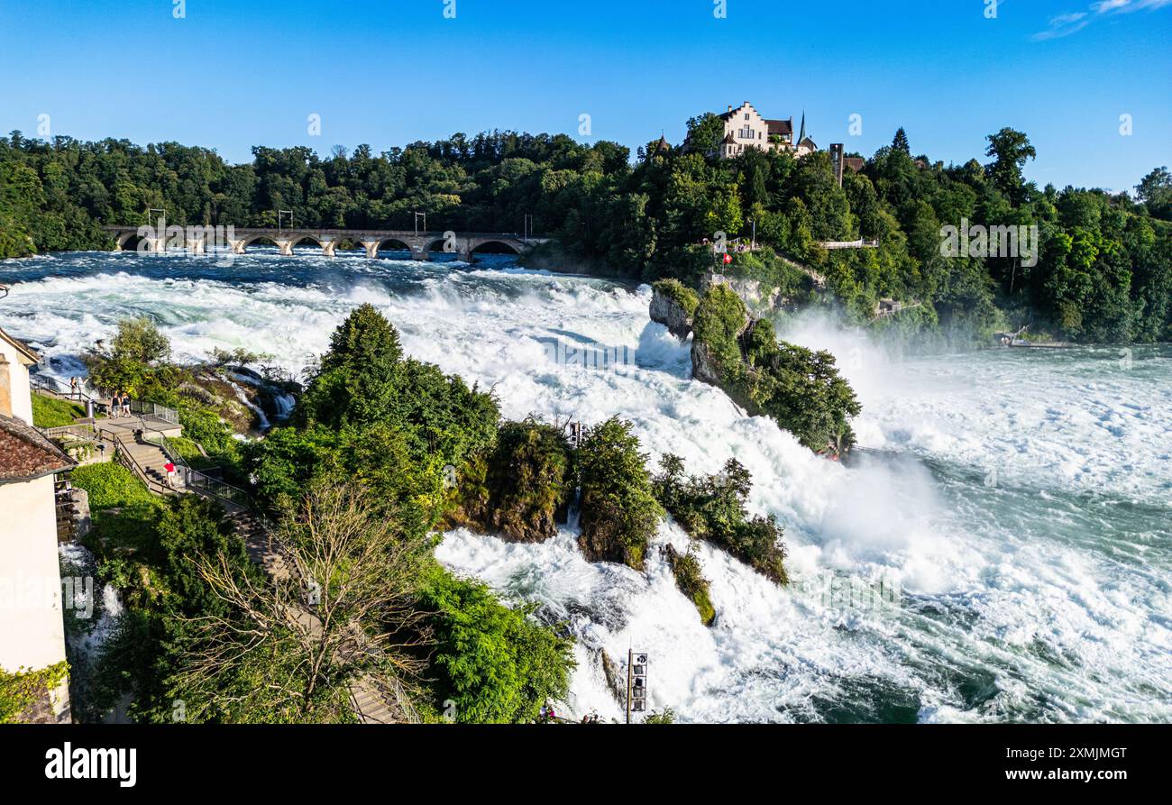 Neuhausen am Rheinfall, Switzerland, 8th Jul 2024: With almost 900 ...