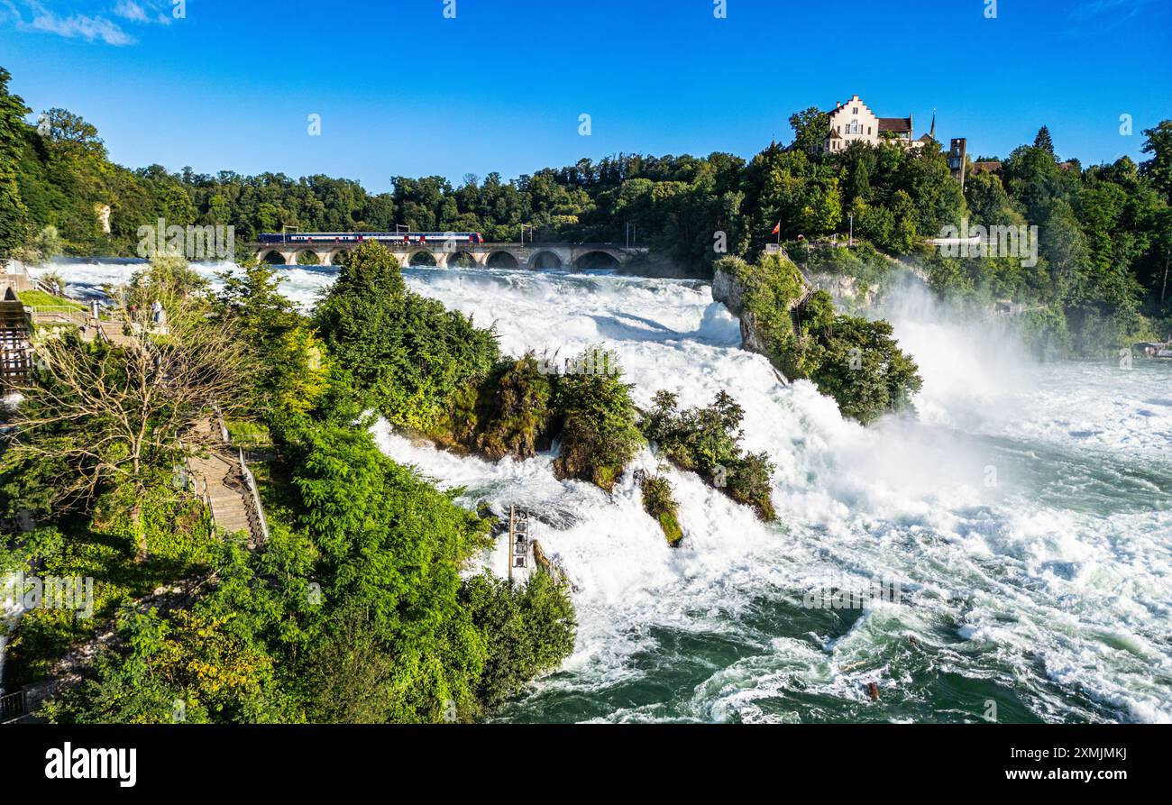 Neuhausen am Rheinfall, Switzerland, 8th Jul 2024: With almost 900 ...