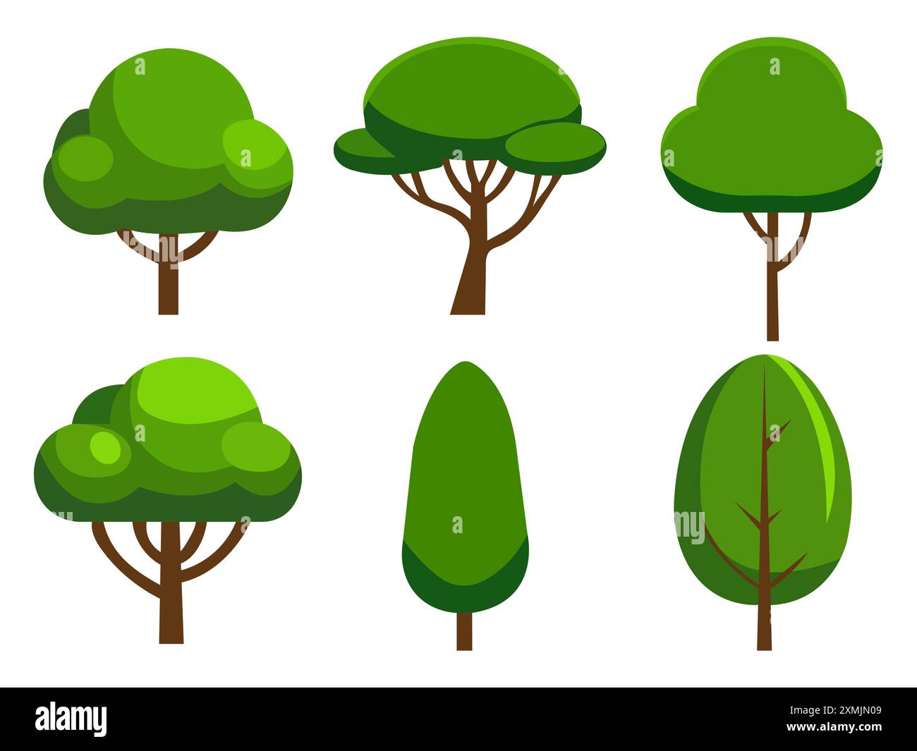 Tree illustrations hi-res stock photography and images - Alamy