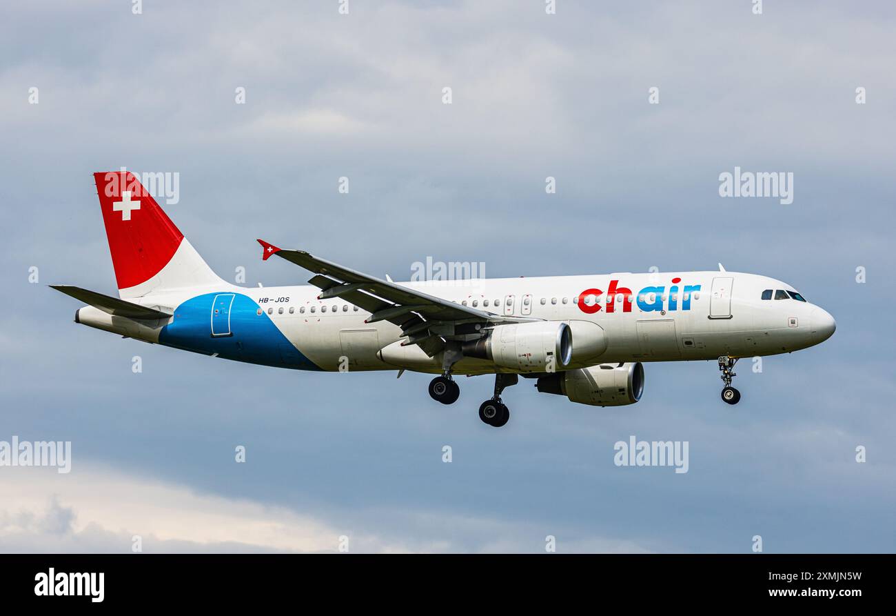 Zurich, Switzerland, 5th Jun 2024: An Airbus A320-214 from Chair ...