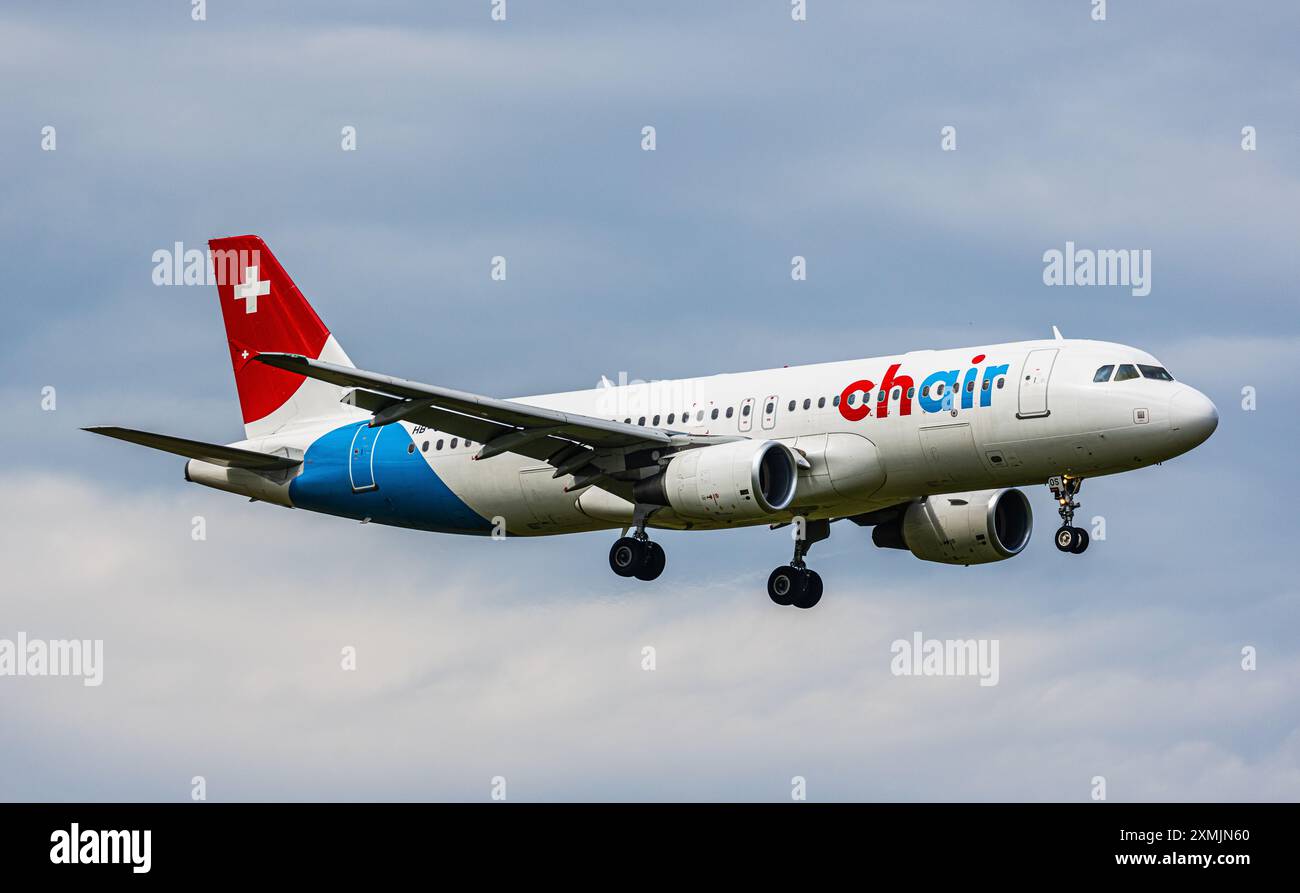 Zurich, Switzerland, 5th Jun 2024: An Airbus A320-214 from Chair ...