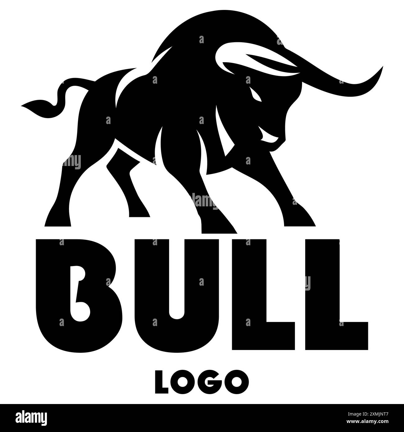 Bull Vector. Angry bull logo Stock Vector Image & Art - Alamy