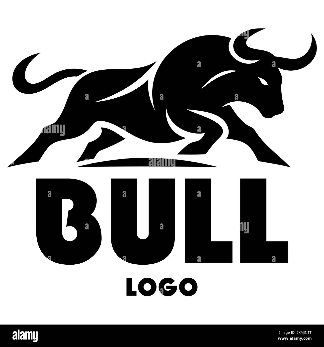 Bull Vector. Angry bull logo Stock Vector Image & Art - Alamy