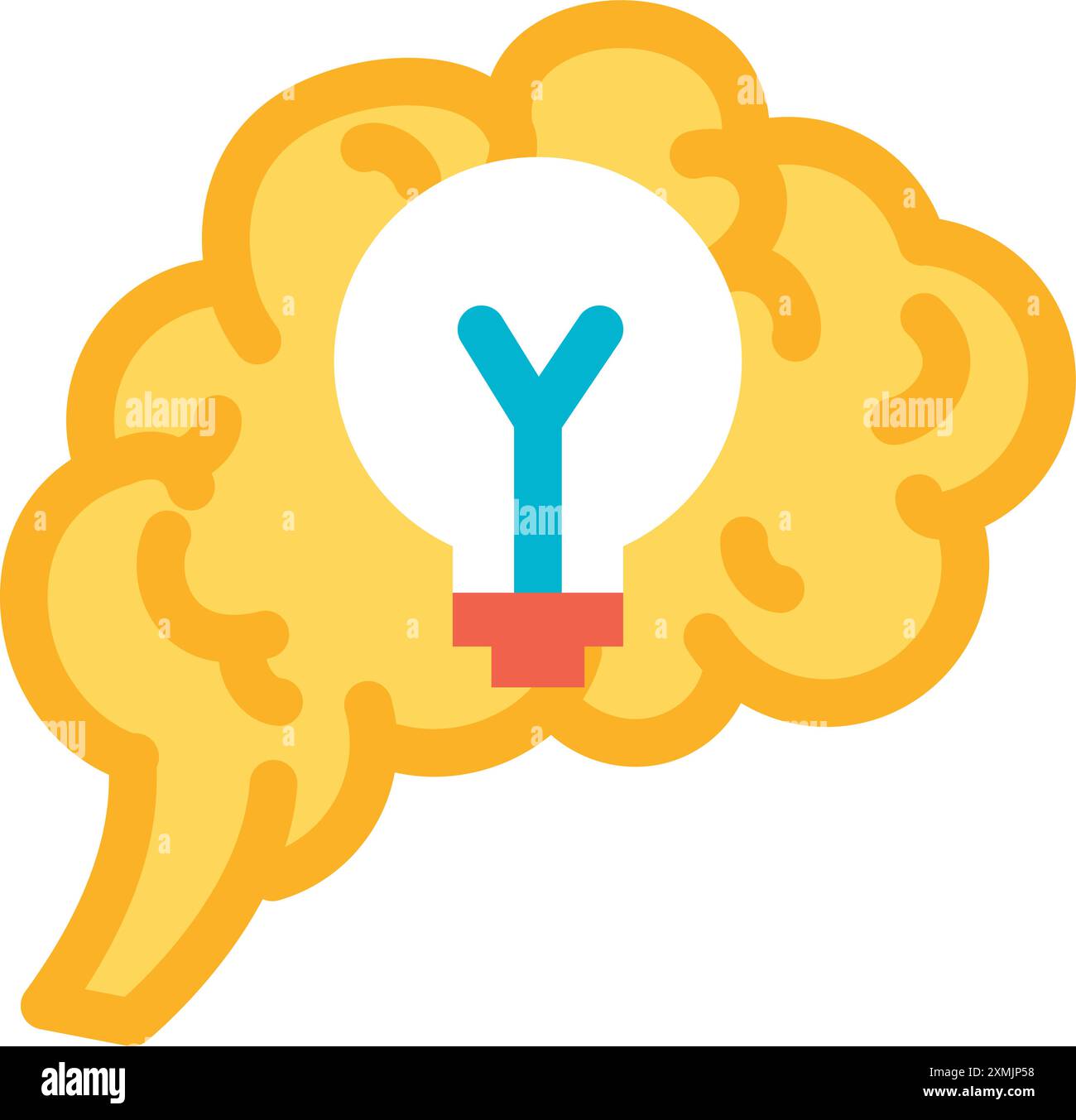 Brain Activity Action Idea Stock Vector Image & Art - Alamy