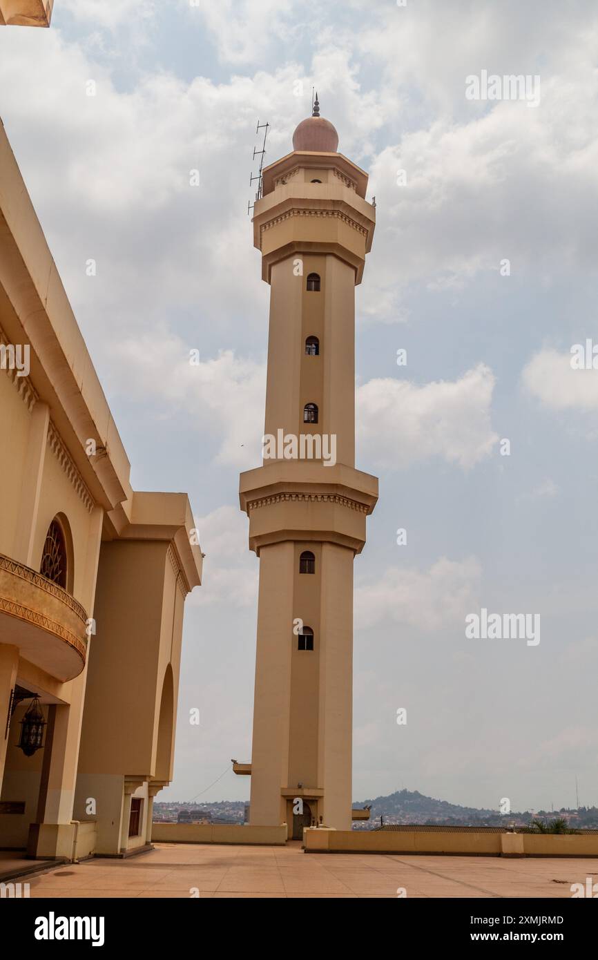 Minaret of the Uganda National Mosque in Kampala, Uganda Stock Photo ...