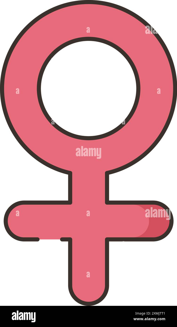 Computer icon vector female Stock Vector Images - Alamy