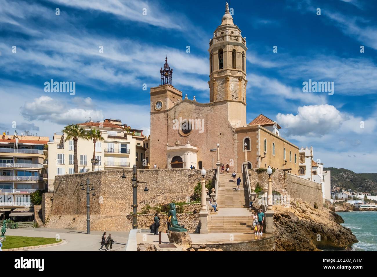 Iglesia de san bartolome y santa tecla hi-res stock photography and ...