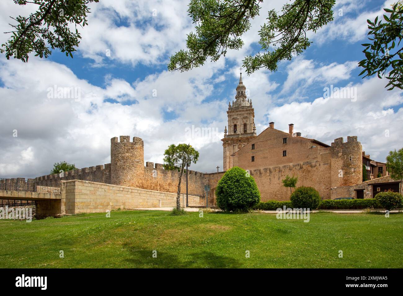 The Spanish medieval walled city of El Burgo de Osma and its Cathedral ...